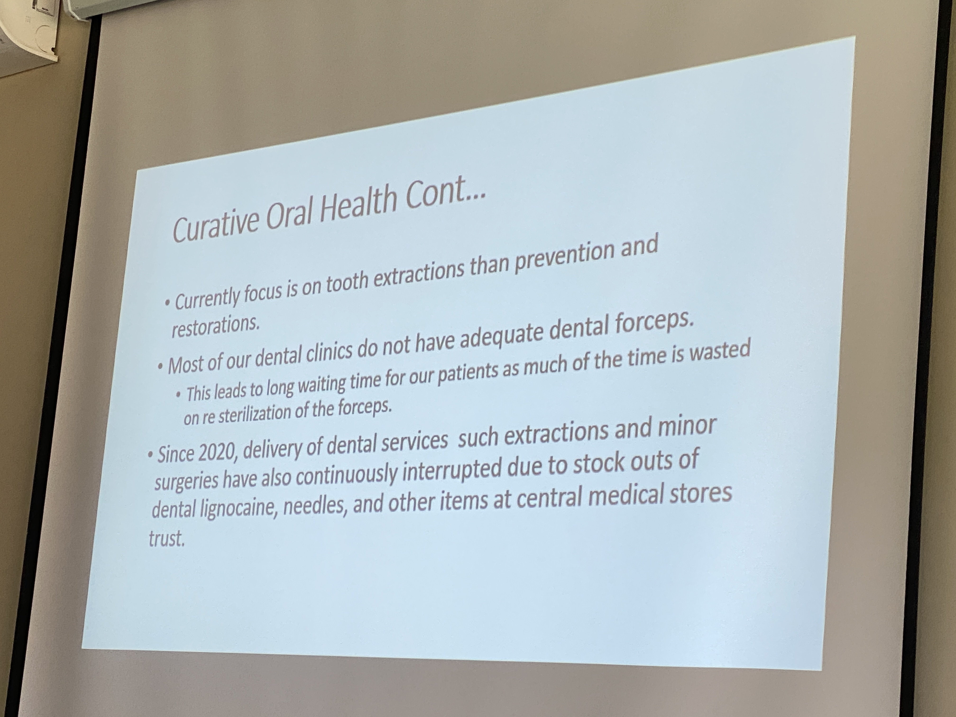 Successful National Oral Health Policy Dissemination & Implementation ...